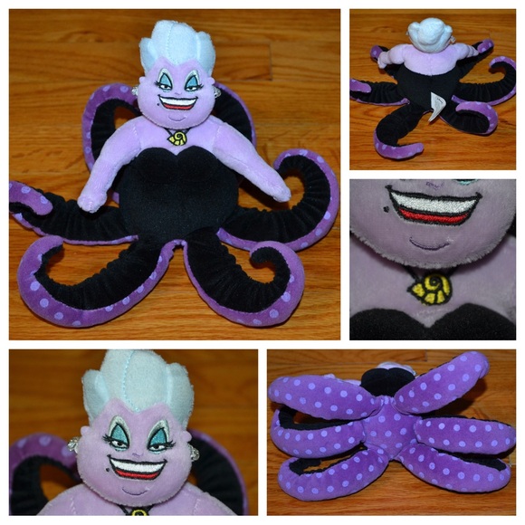Disney | Toys | Disney The Little Mermaid Stuffed 9 Ursula Doll | Poshmark